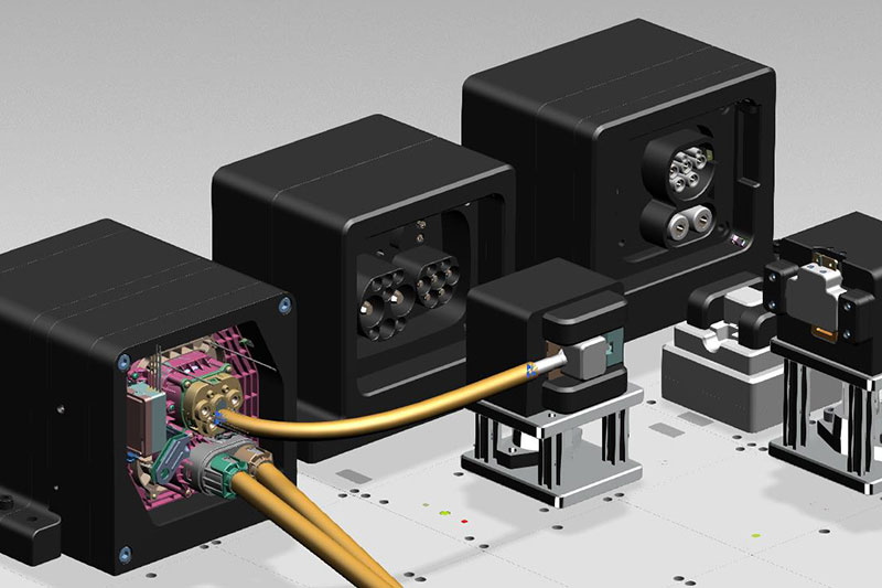 High Voltage Harness Testing Fixture Module - Hope Instruments